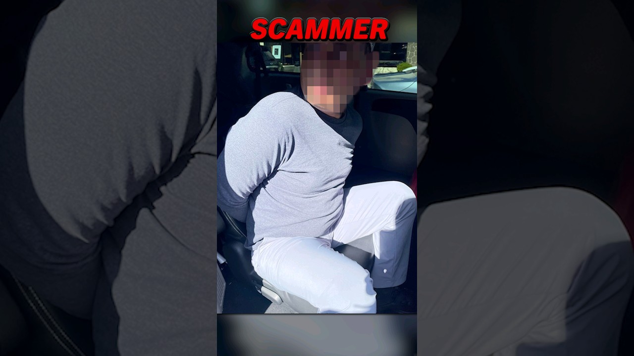 Scammer arrested!