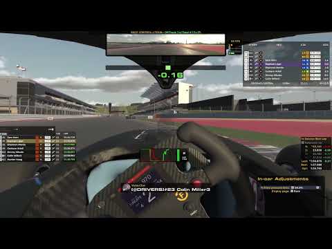 Tentando segurar o Gustavo Ariel em COTA- Super Formula Lights