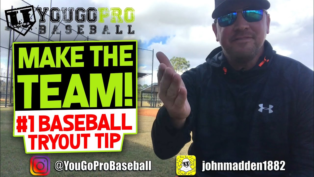 DOMINATE Your Baseball Tryout & MAKE THE TEAM with this Amazing Tryout Tip!