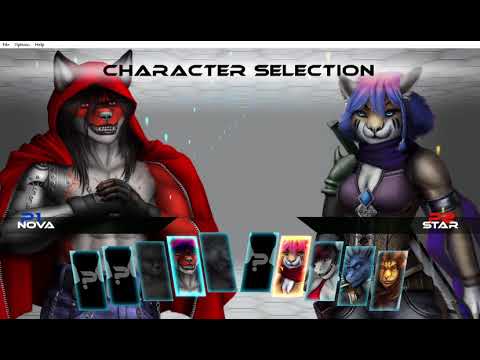 Furry Interactive Selection Screen (Test #1)