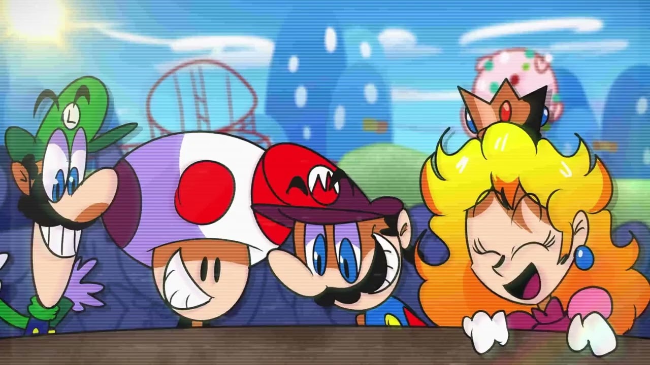 Parks and Rec, but Super Mario Voice Acted!