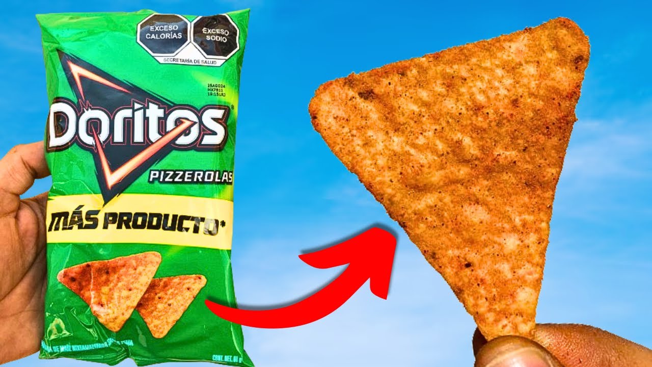 Unboxing de Doritos Pizzerolas