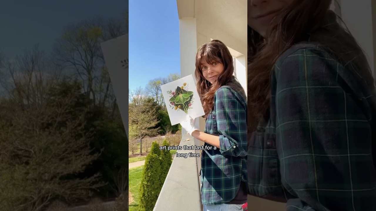 I’ve spent the past year learning how to make Giclee fine art prints at home 🙌 #artists #artisttips