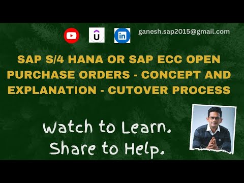 SAP S4 HANA Open Purchase Orders – Concept and explanation – Cutover ...