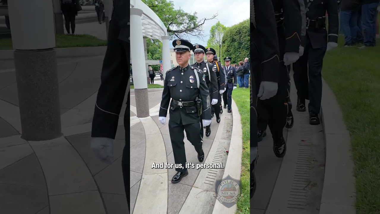 Emerald Societies Memorial March | Mesa PD