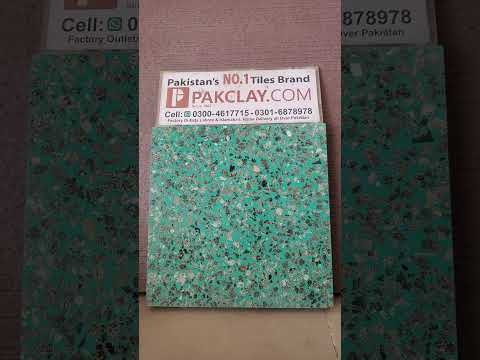 Geeen Terrazzo Tile New Colour Design Prices In Pakistan π΅π° Website:Paktiles.com 03004617715
