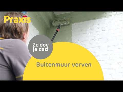 Hoe verf je een buitenmuur? | Stappenplan Praxis