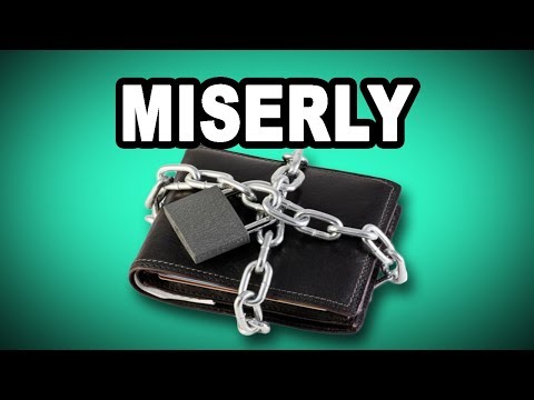 ๐๐ธ Learn English Words: MISERLY - Meaning, Vocabulary Video with Pictures and Examples