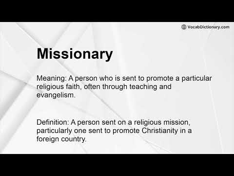 Missionary Meaning