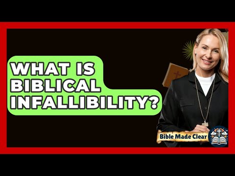 What Is Biblical Infallibility? - BibleMadeClear.com