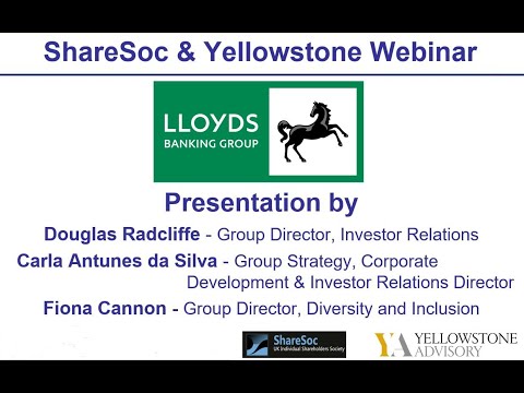 Lloyds Banking Group Retail Investor Update May 2021
