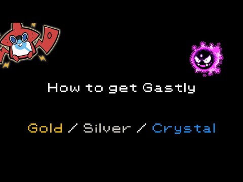 How to get Gastly in Pokemon Gold/Silver/Crystal [#092]