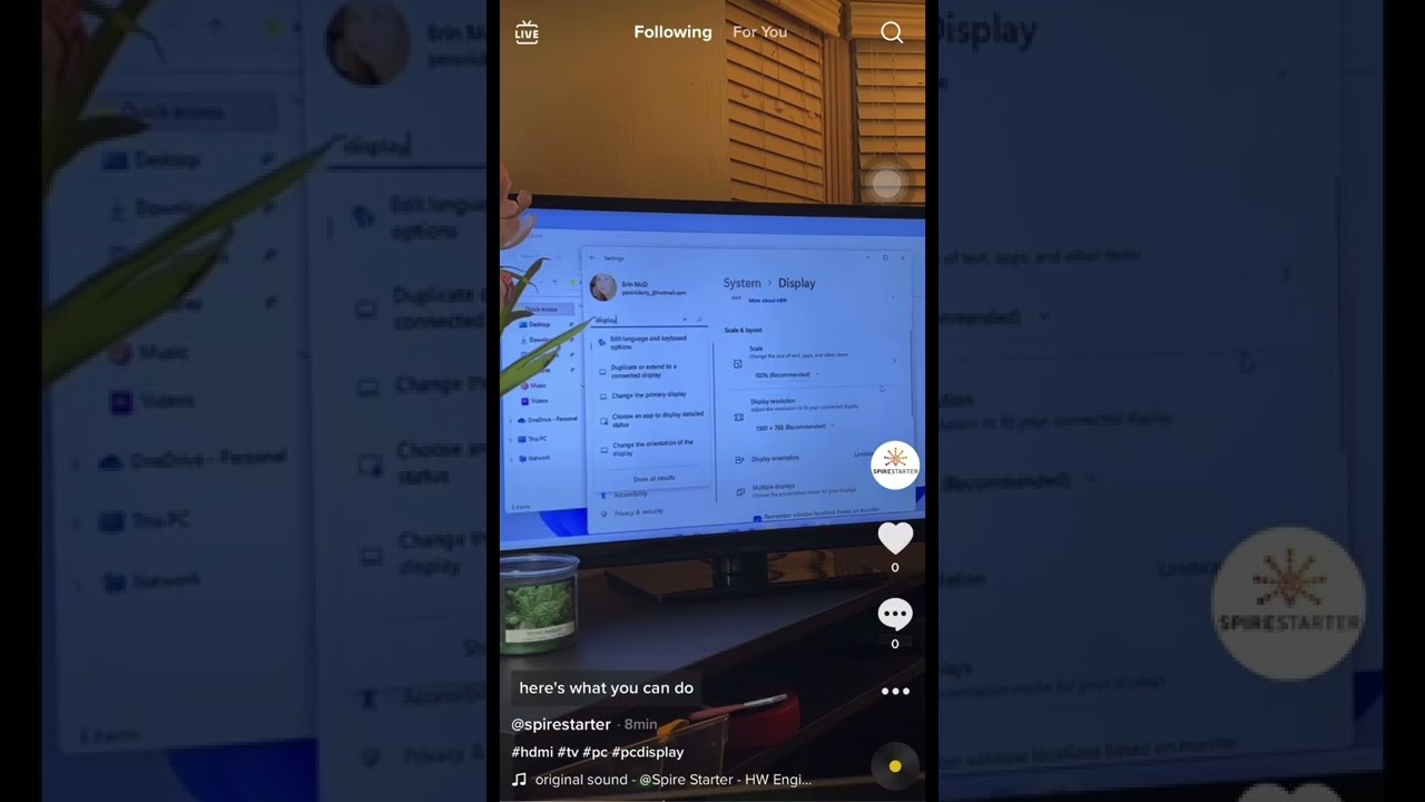 How to Fix PC HDMI to TV Display Scaling Problem - Displaying Too Big