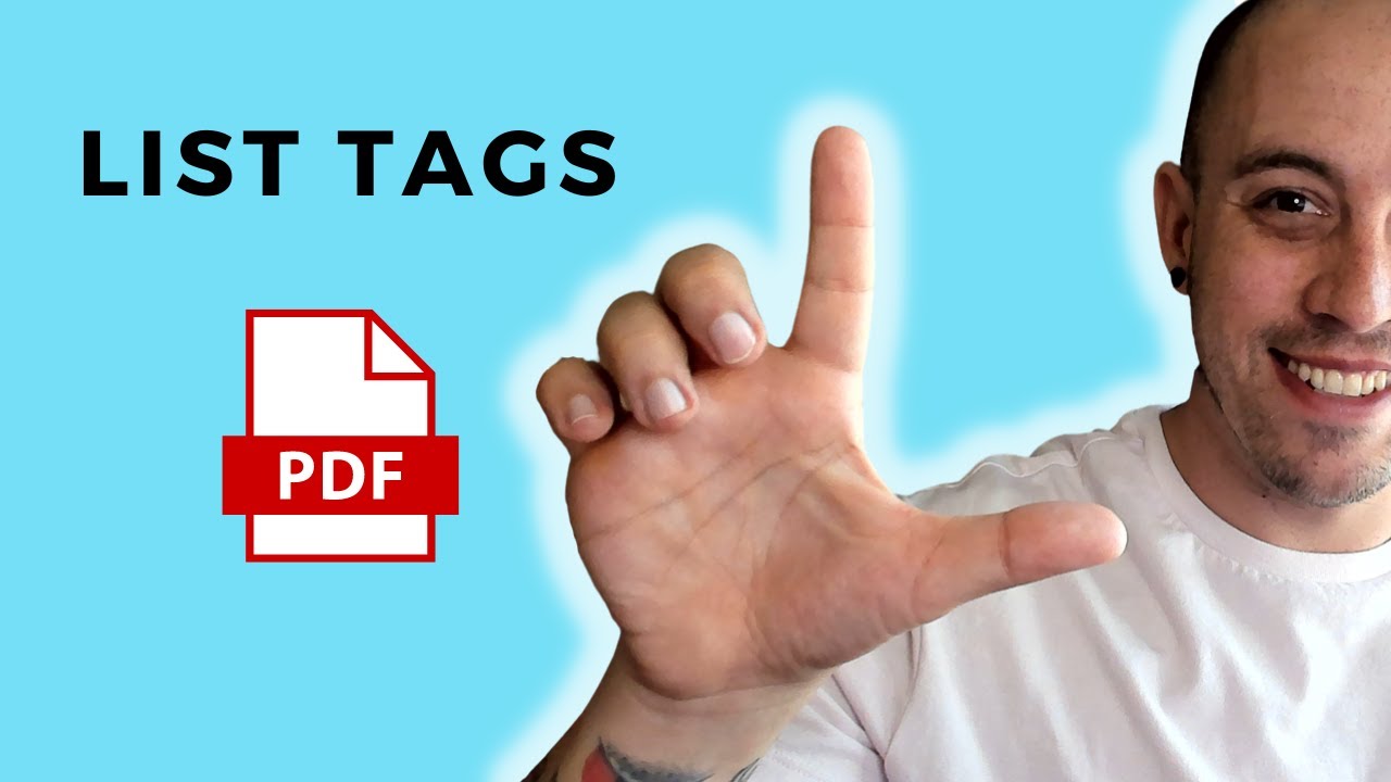 Ultimate Guide: Manually Tagging Nested PDF Lists in Adobe Acrobat Pro for Enhanced Accessibility