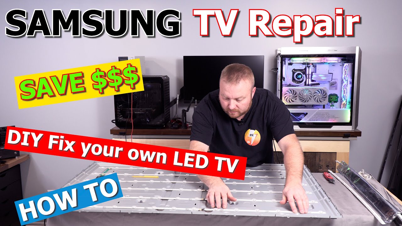 Samsung Smart TV backlight LED replacement - Can it be fixed?