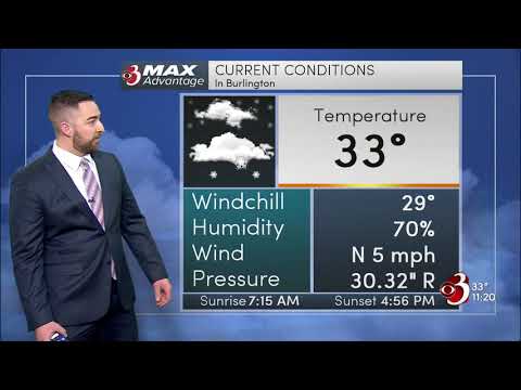 WCAX: Weather report Caleb Meute: Air Date 1-28-2018