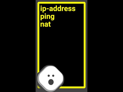 How does a NAT server forward ping ICMP echo reply packets to users? #shorts