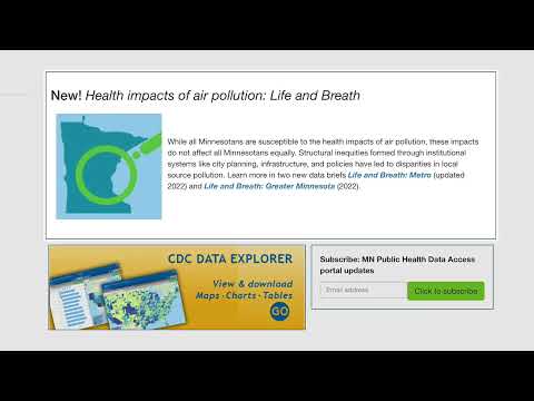 1. Overview MN Data Portal