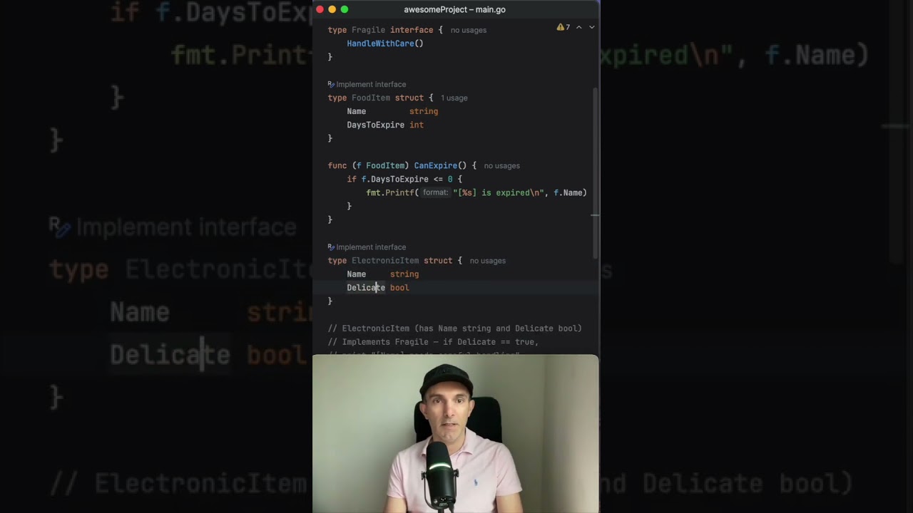 Golang Interfaces & Type Assertions Explained with Real-World Example