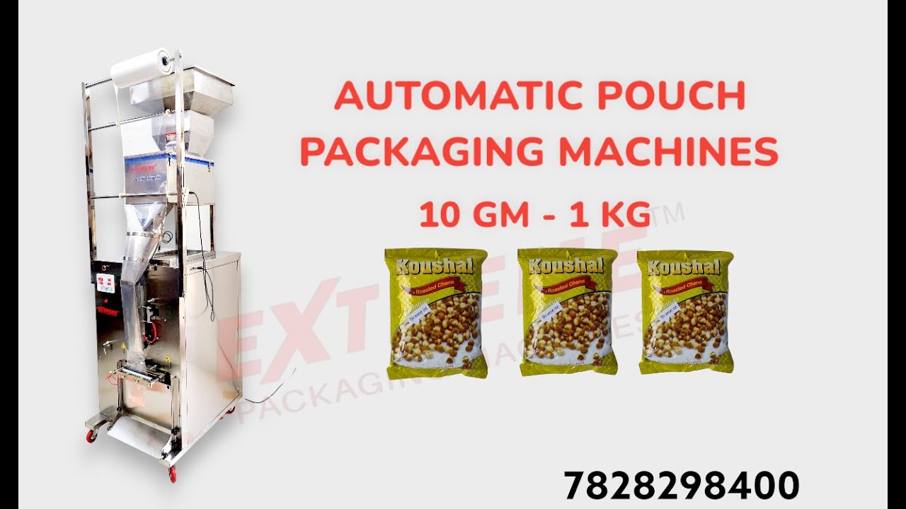 Automatic Pouch Packaging Machines !! 10 gm -1 kg !! Packaging Machine