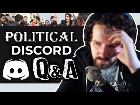 Antifa, Alt-right & More - Destiny's Q&A on a political Discord