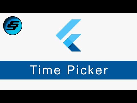 Time Picker - Flutter Programming