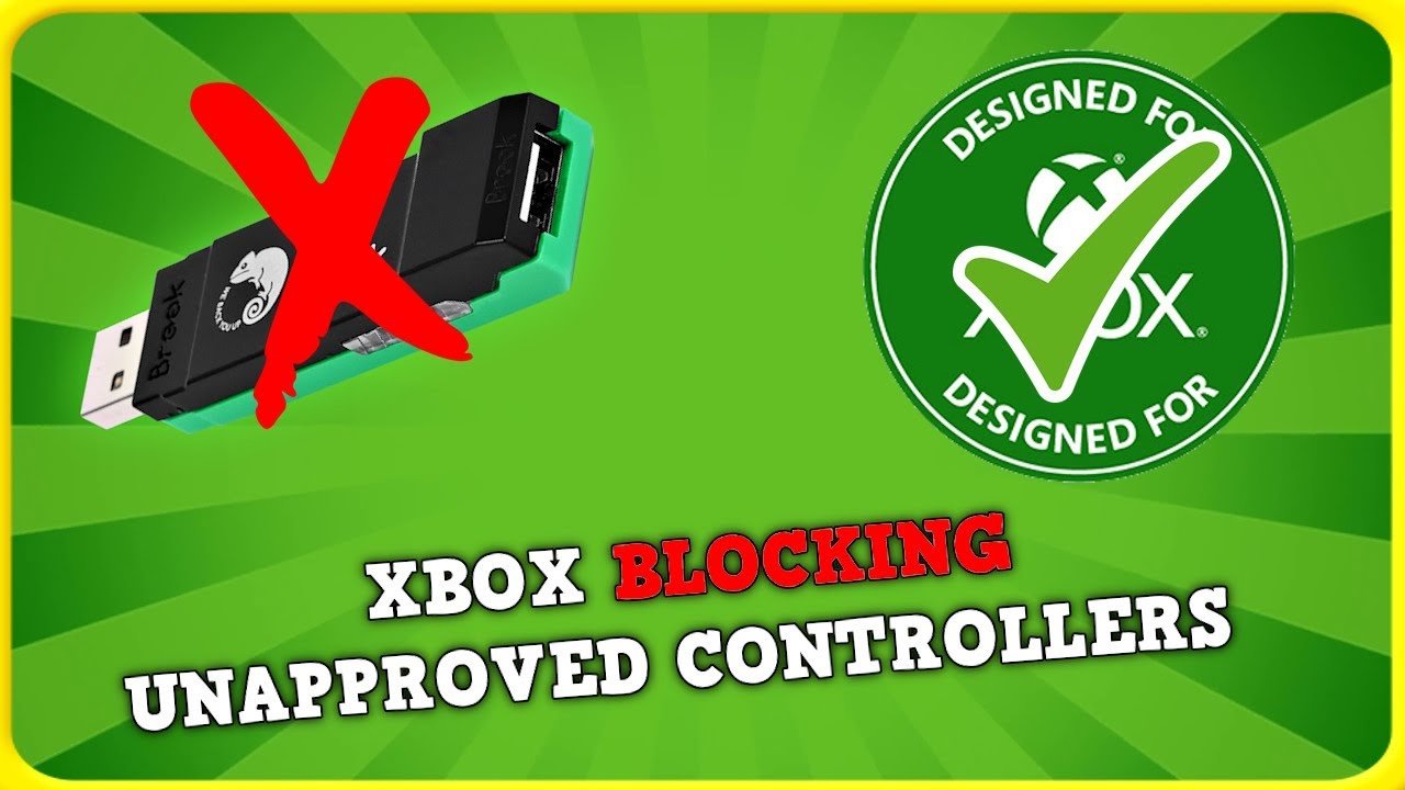 Some 3rd Party Xbox Controllers Being Blocked