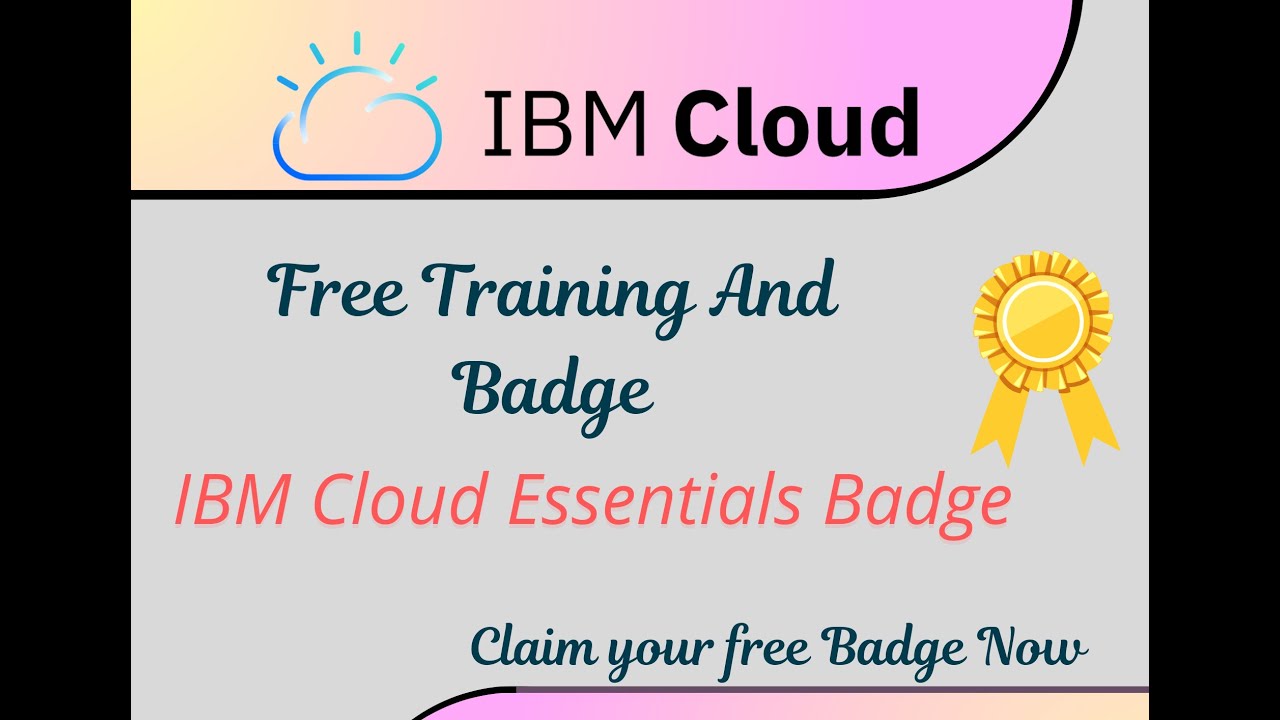 IBM || IBM cloud Essentials Course Module 1 Answers