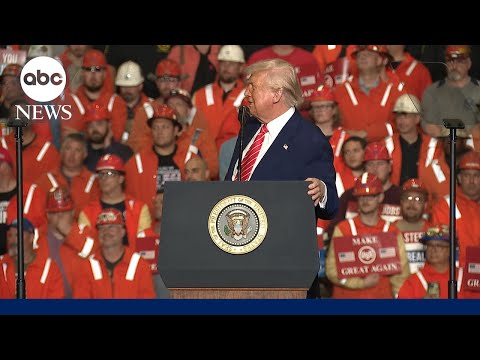 Trump makes announcement on US-Japan steel deal