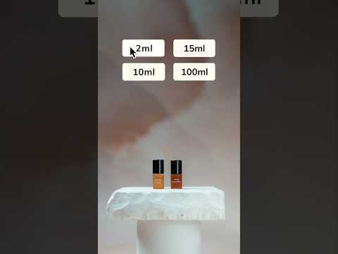 Looking for different sizes?💧Our perfume oils come in 2ml and 15ml bottles.🚿Elixirs - 10ml and 100ml