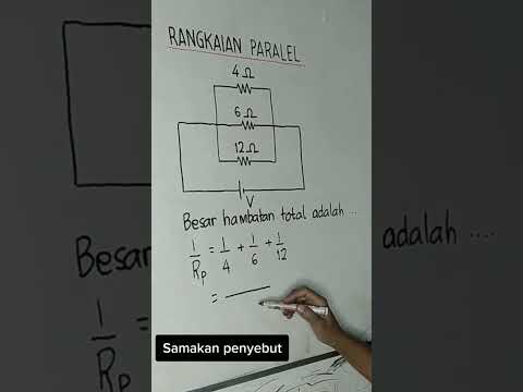 🔴Menghitung Hambatan Pengganti Paralel⚡