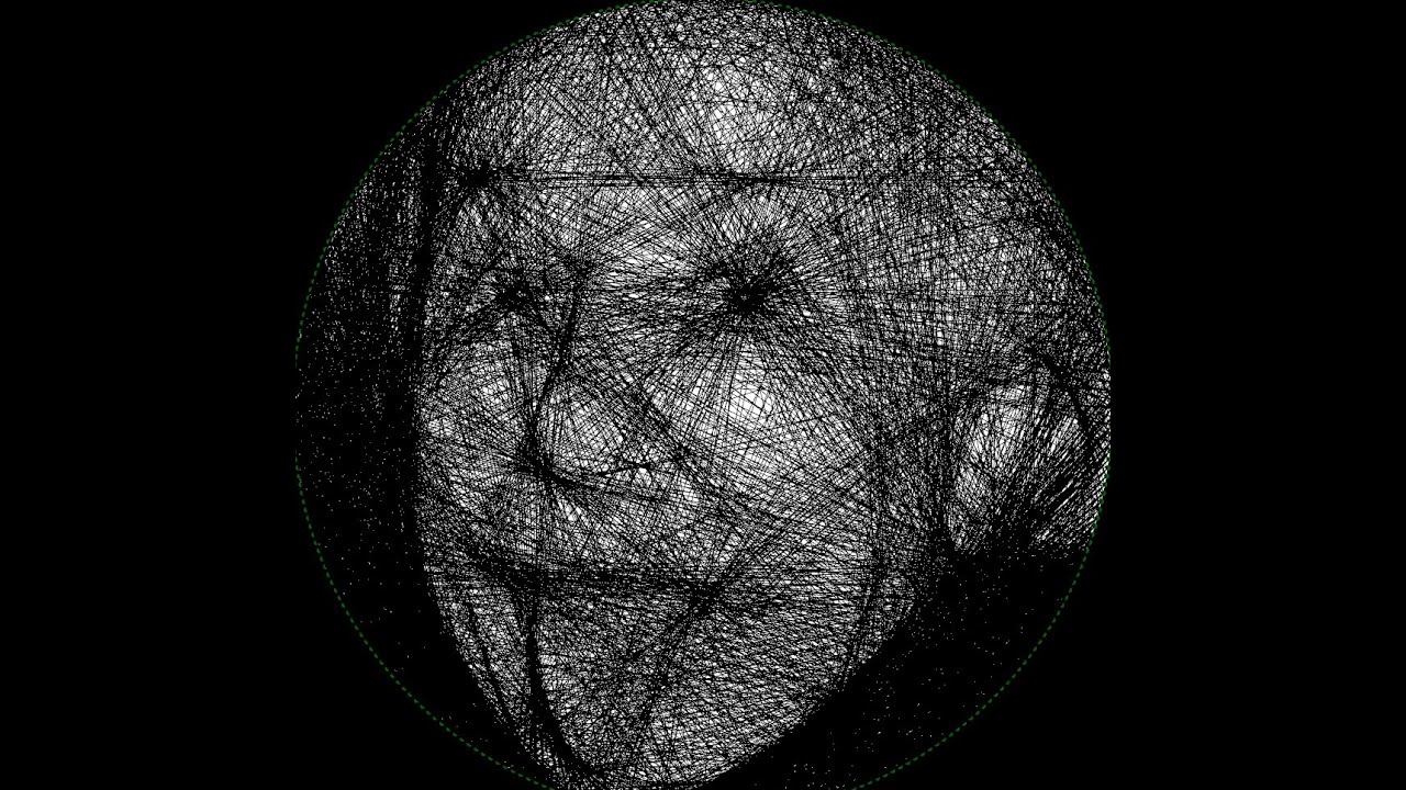 Python/Pyglet String Art