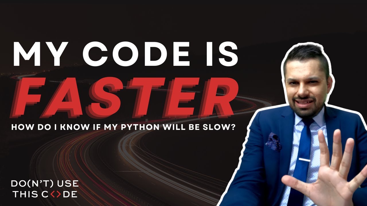 Using Python? Start here! | Maximize Your Python's Speed Part 1