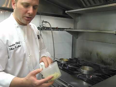Hudson Valley Bounty - Chef Ethan Kostbar prepares Poached Alaskan Halibut - Hudson River Museum