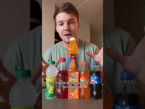 Trying Popular Indian Drinks