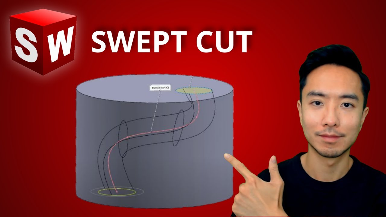 Solidworks Swept Cut