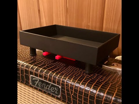 Elephant Foot Risers Amp Top Medium Utility Tray - Black | Reverb
