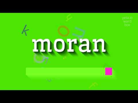 How to say "moran"! (High Quality Voices)