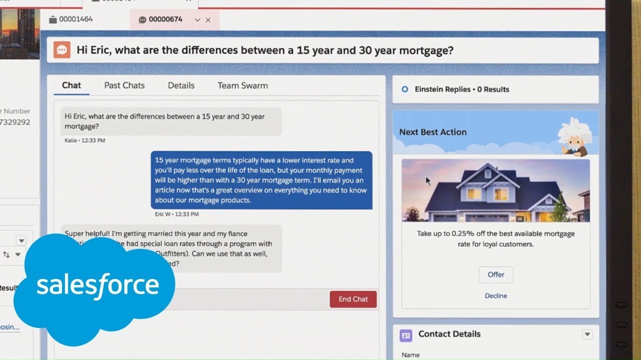 Salesforce Einstein for Service Cloud Demo | Salesforce
