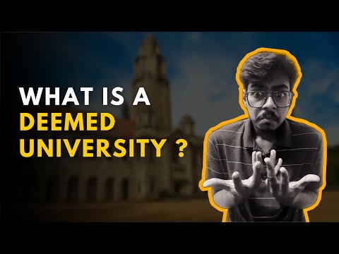 What is a Deemed University?