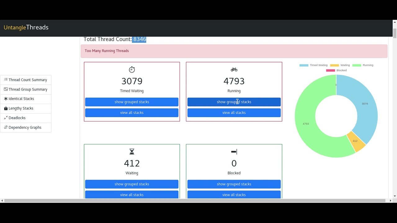 Fast Thread Analyzer - Jstack Issue Debugger