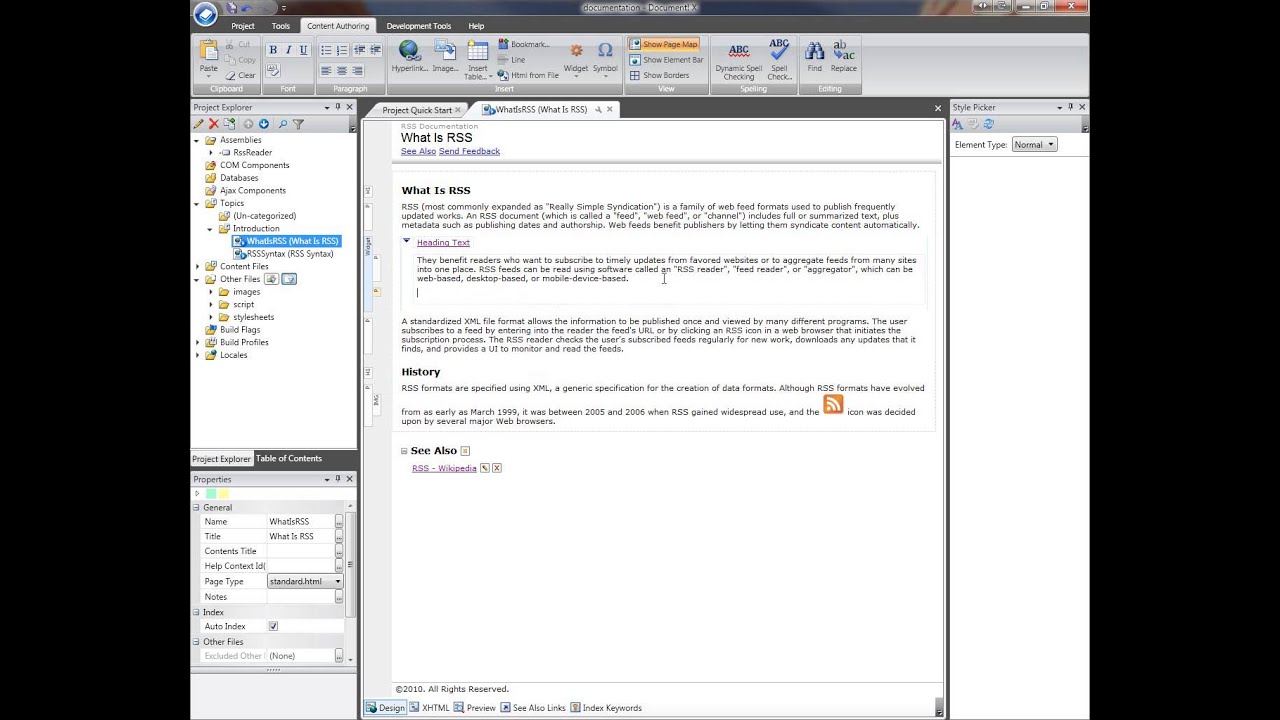 Introduction to Widgets in Document! X and HelpStudio