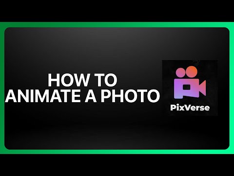How To Animate a Photo in PixVerse Tutorial