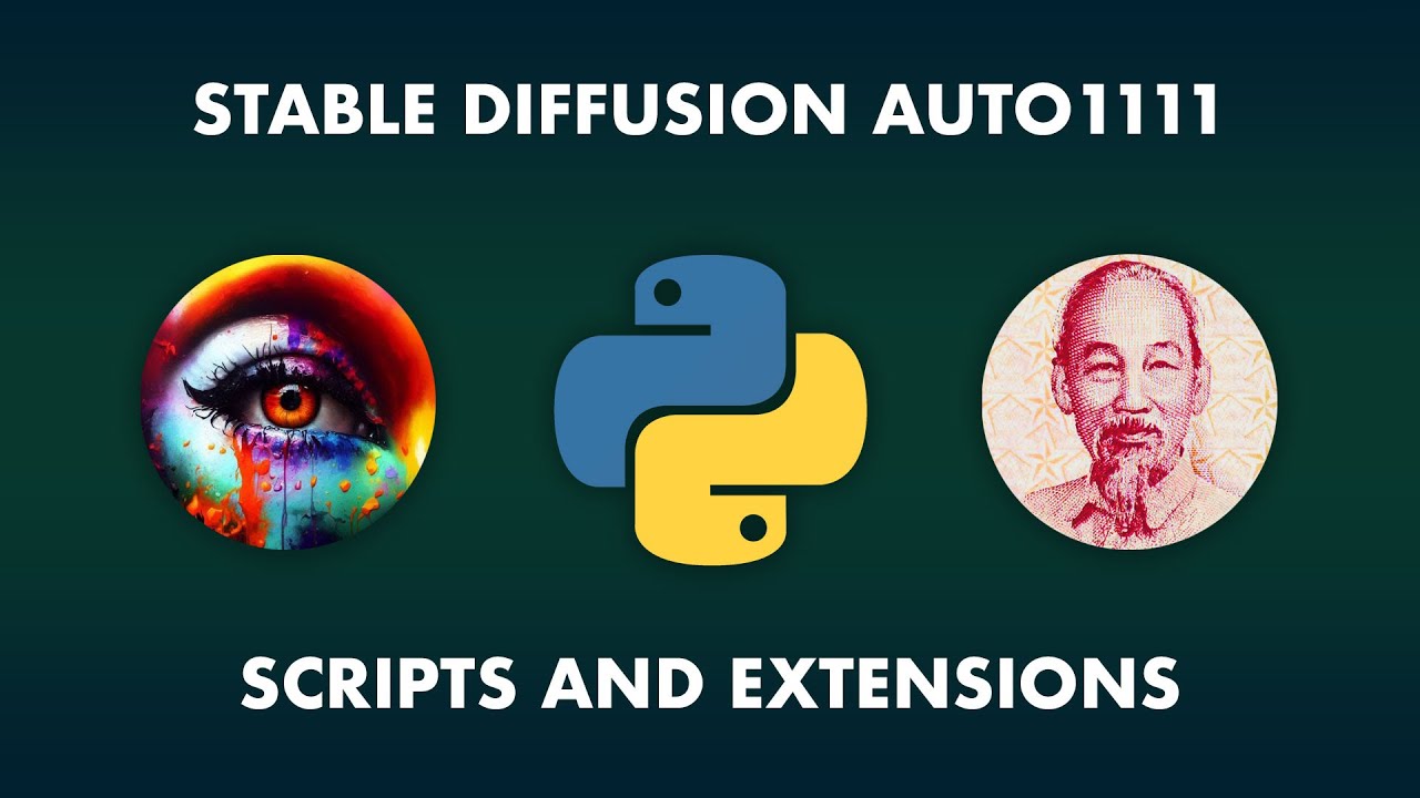 How to use Scripts and Extensions in AUTOMATIC1111 WebUI - Stable Diffusion Tutorial + BONUS DL