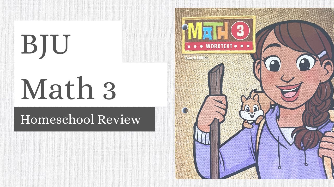 BJU Press Math 3- Review || GRADE 3 MATH CURRICULUM