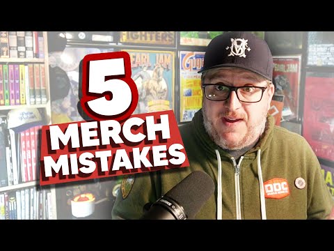 5 Mistakes Creators Make with Merch and How to Fix It!