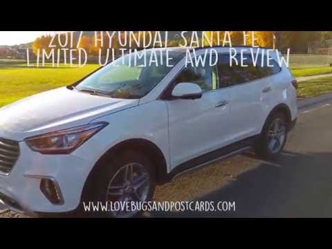 2017 Hyundai Santa Fe Limited Ultimate AWD Review