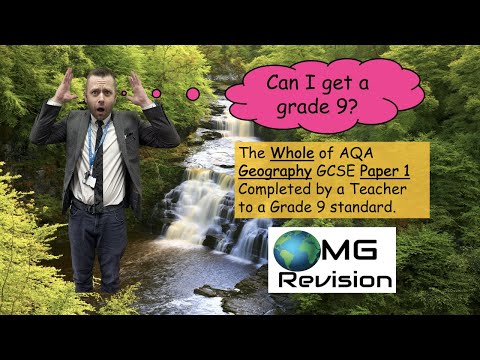 How to Get a Grade 9 GCSE Geography Paper 1 FULL WALKTHROUGH - ALL QUESTIONS ANSWERED AQA 9-1