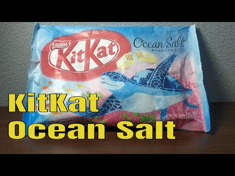 KitKat Ocean Salt, Nestle Japan donate 10 cents to "Zero Waste Japan"