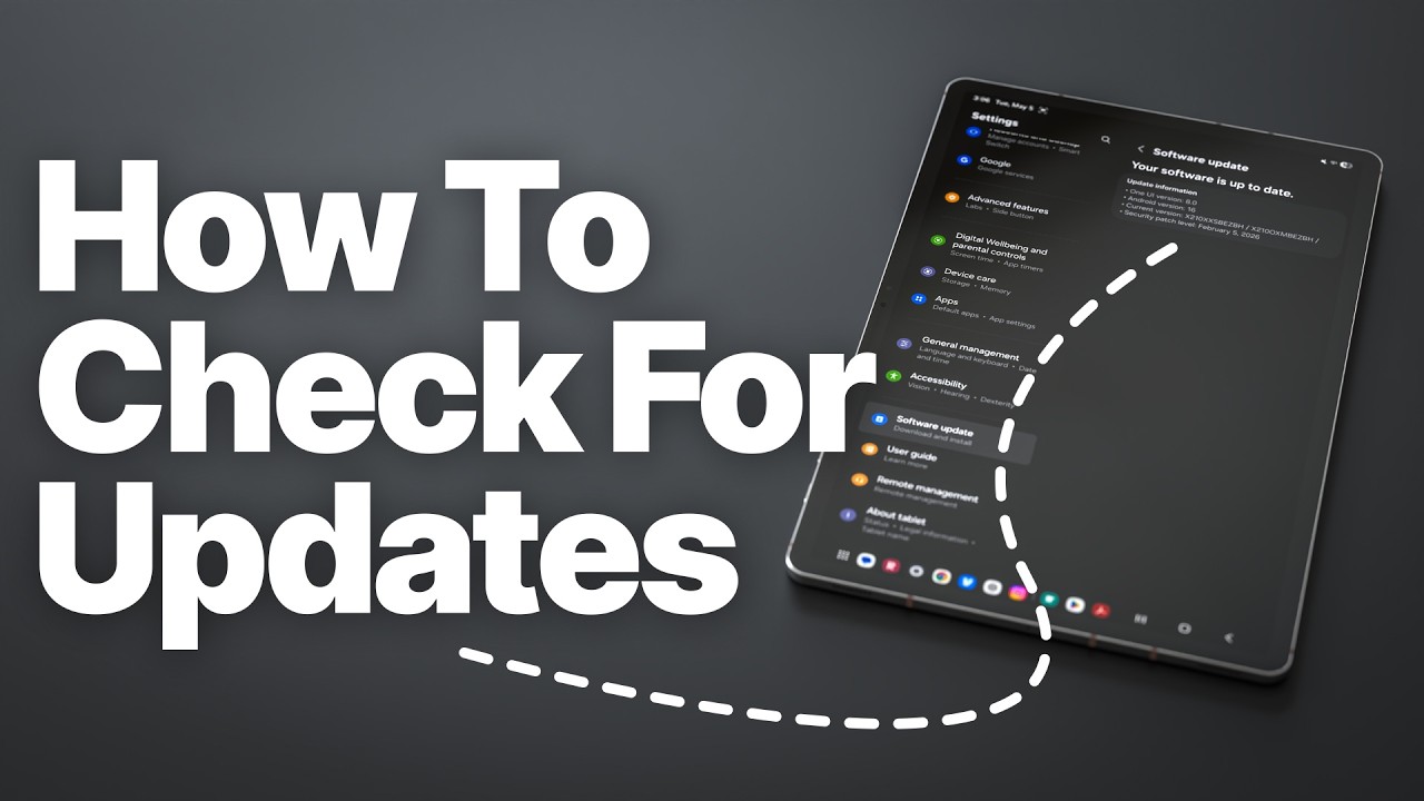 How to Check for Updates on Android Tablet (System & Apps)